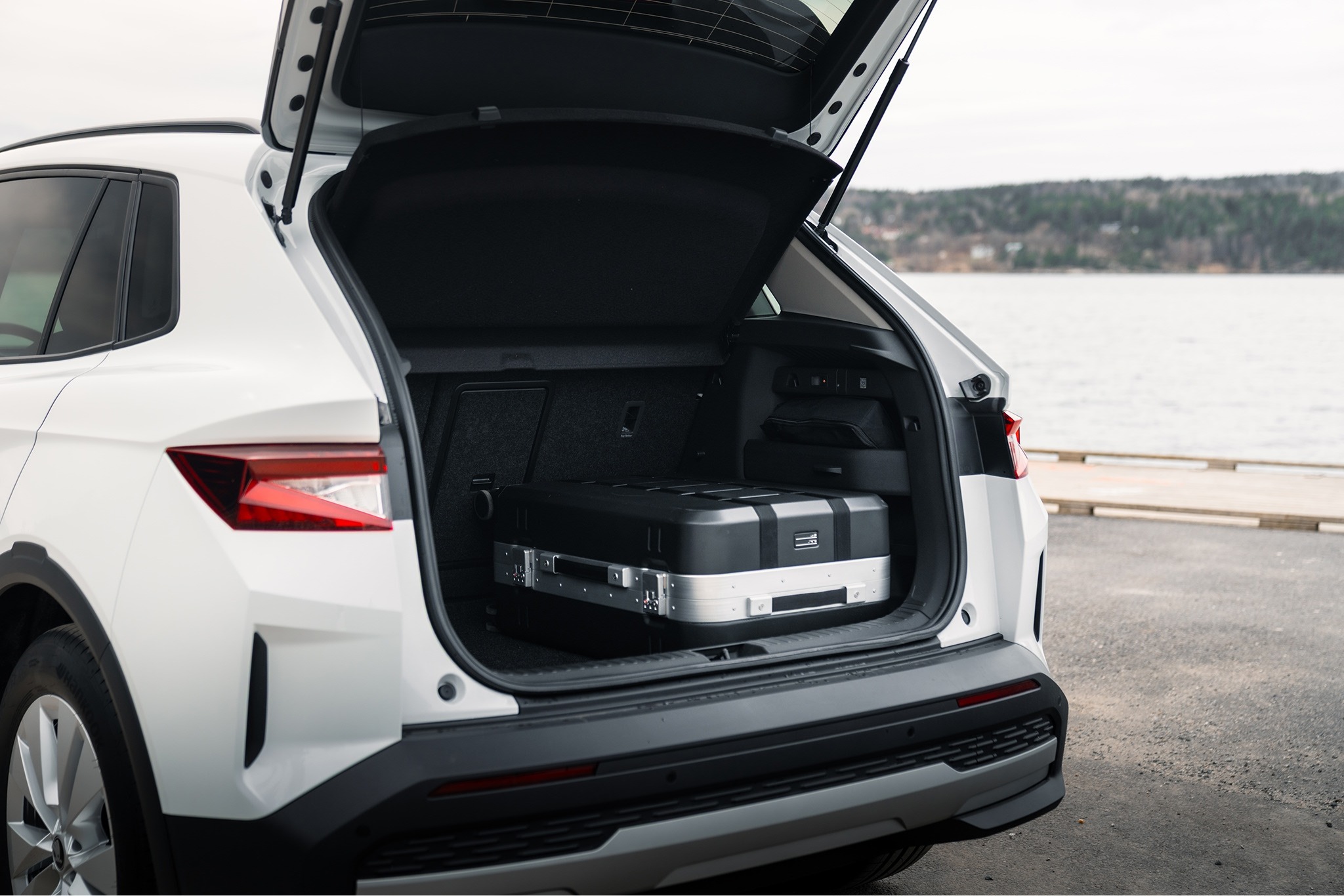 Skoda Elroq: Rekkevidde, lading, plass og interiør - Autoria