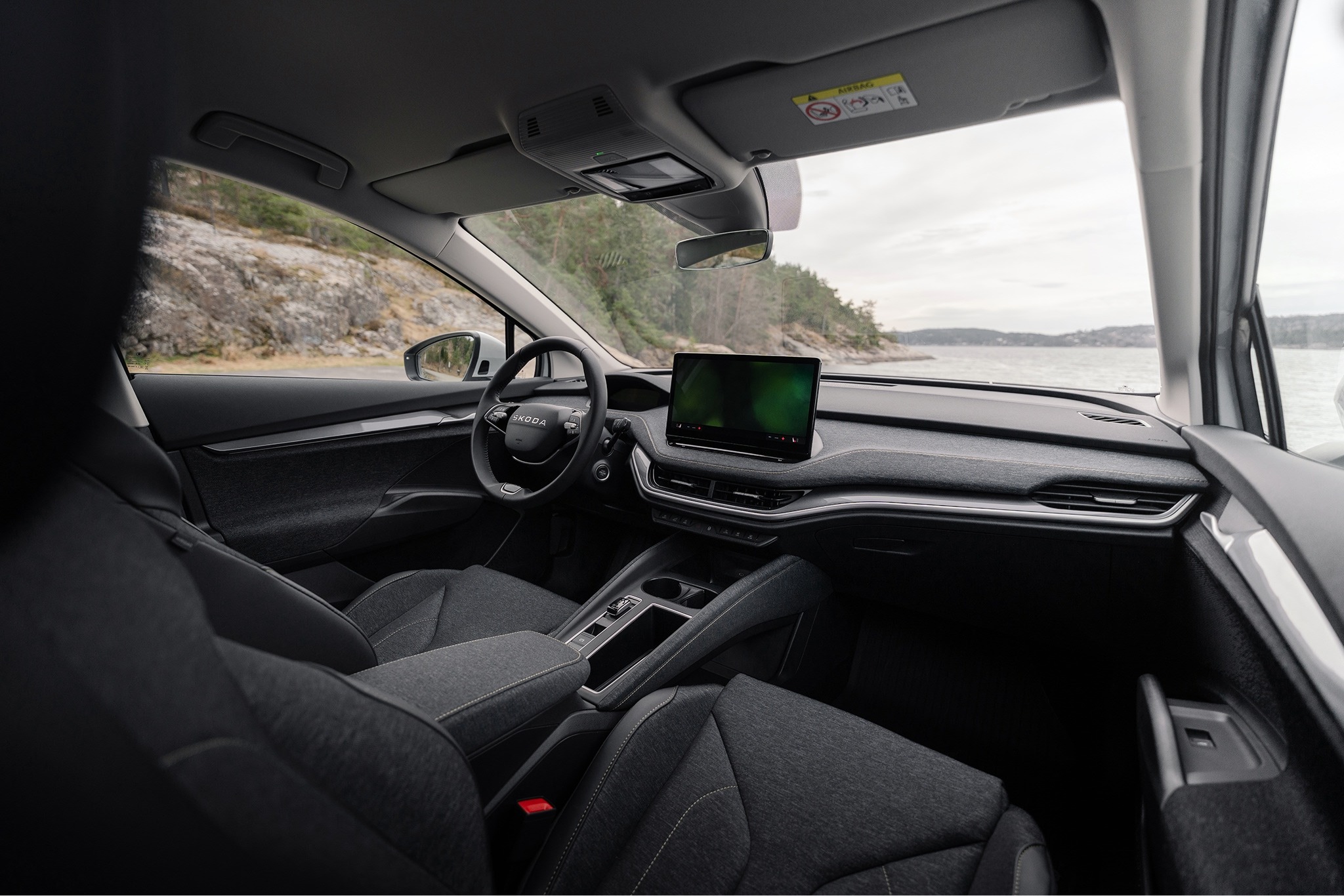 Skoda Elroq: Rekkevidde, lading, plass og interiør - Autoria